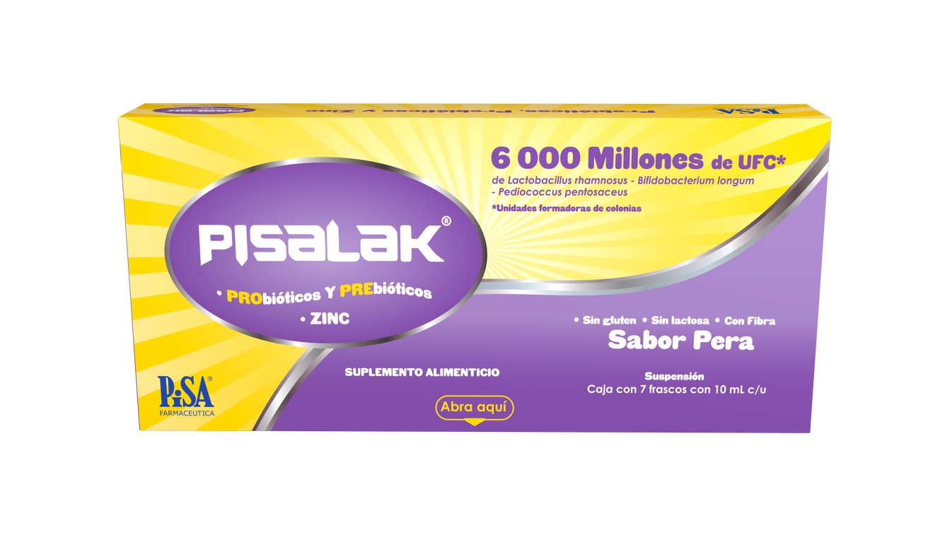 Pisalak Probióticos con 6 Billones UFC